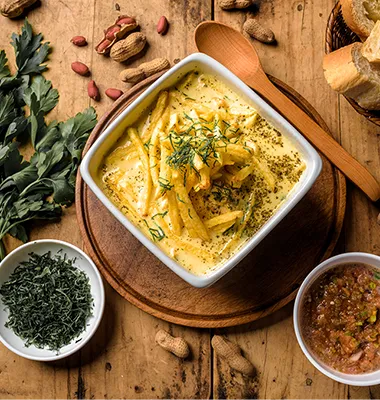 Sopa de maní - Ajinomoto